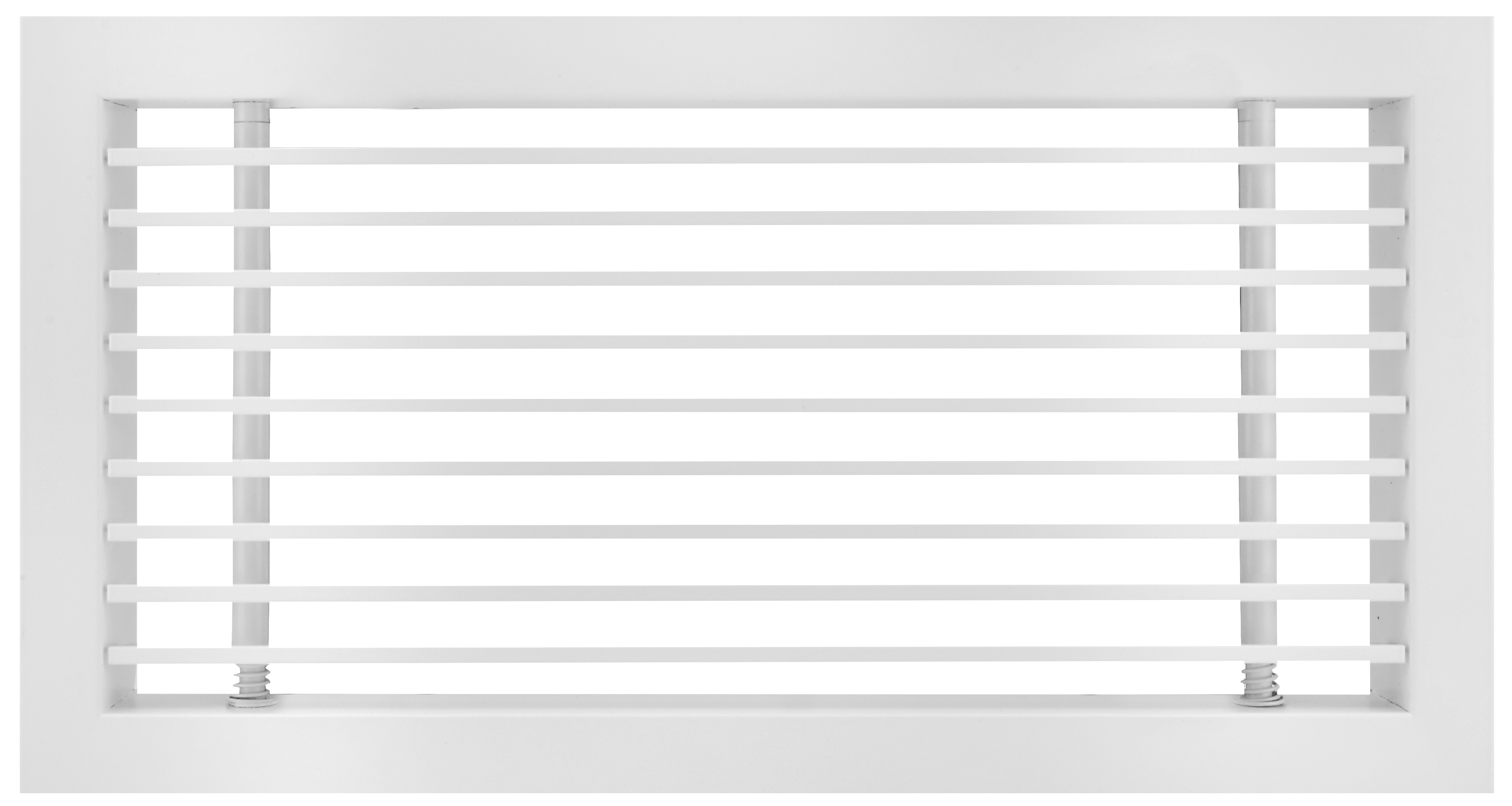 18x6" Linear Bar Grille with Removable Core - (0 Degree Deflection Vent ...