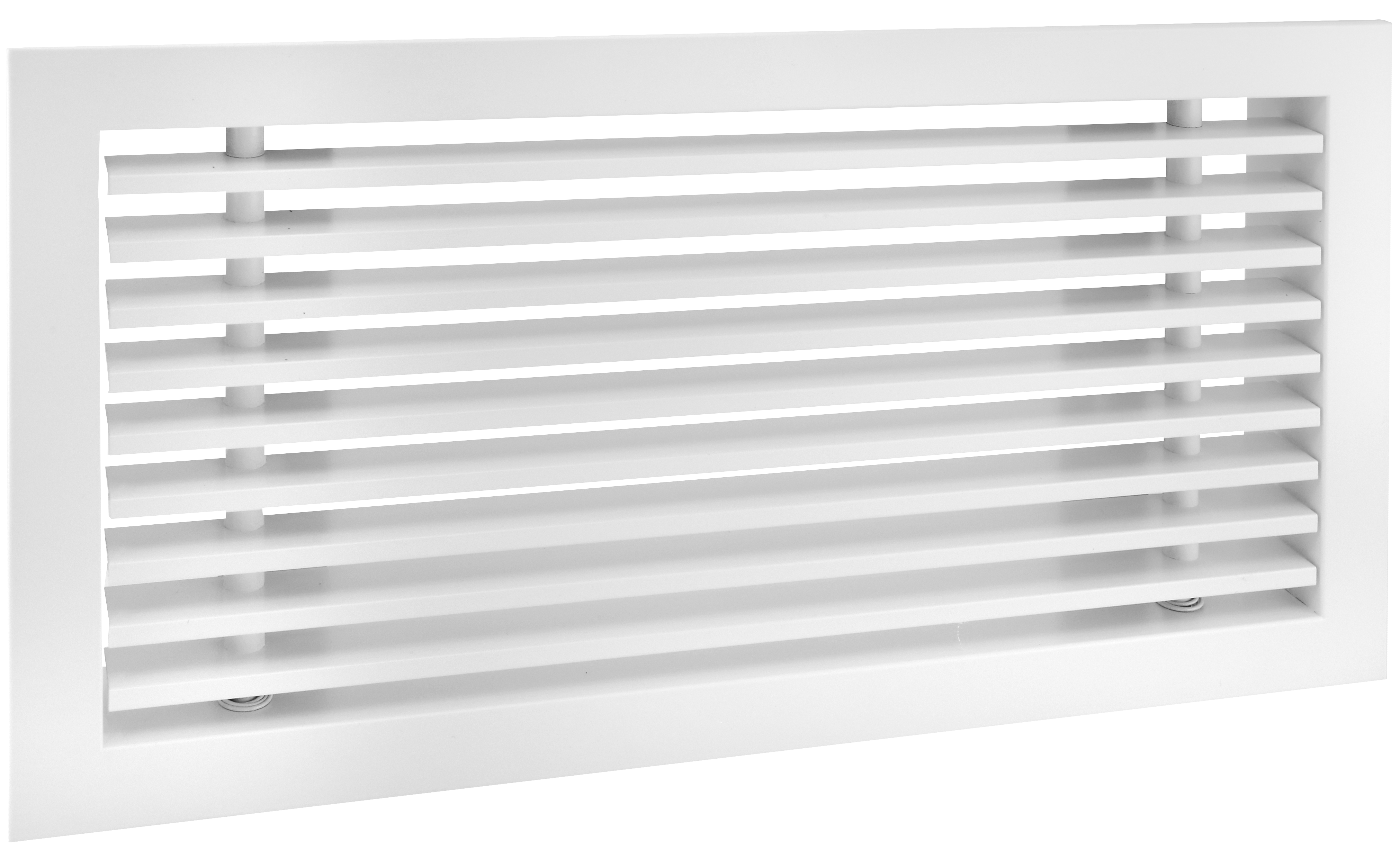 18x6" Linear Bar Grille with Removable Core - (15 Degree Deflection ...