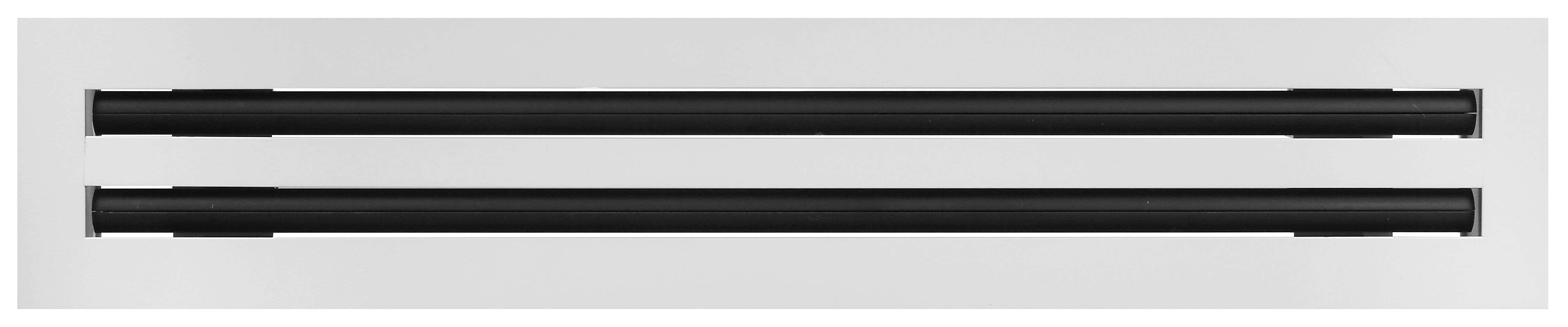 22" Two-Slot Linear Slot Diffuser | White Modern Vent Cover – Linear ...