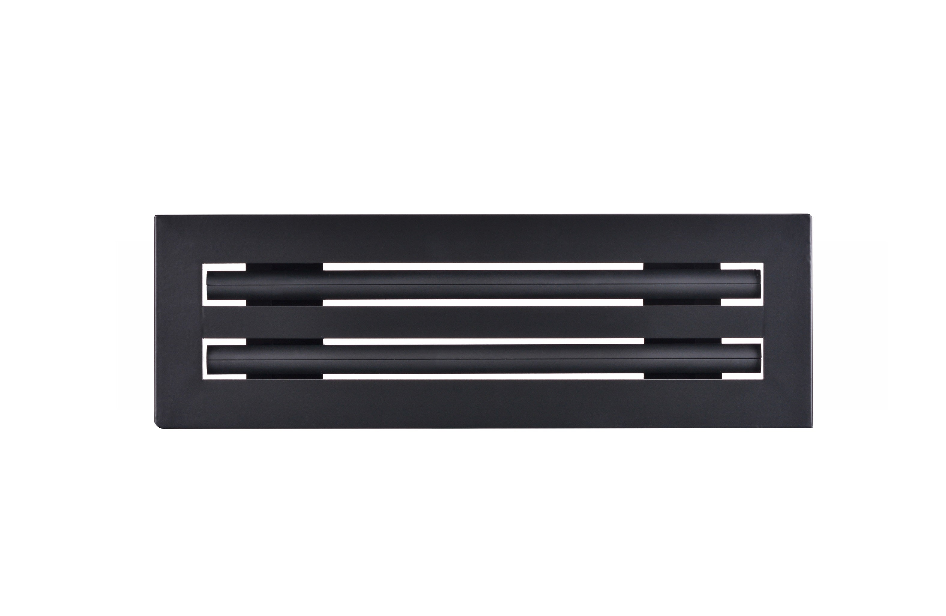 14x4" Linear Slot Diffuser - CASA Series Modern Vent Cover - Black ...