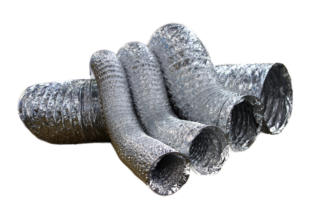 Flexible Aluminum Foil Duct – Linear Air Diffusers