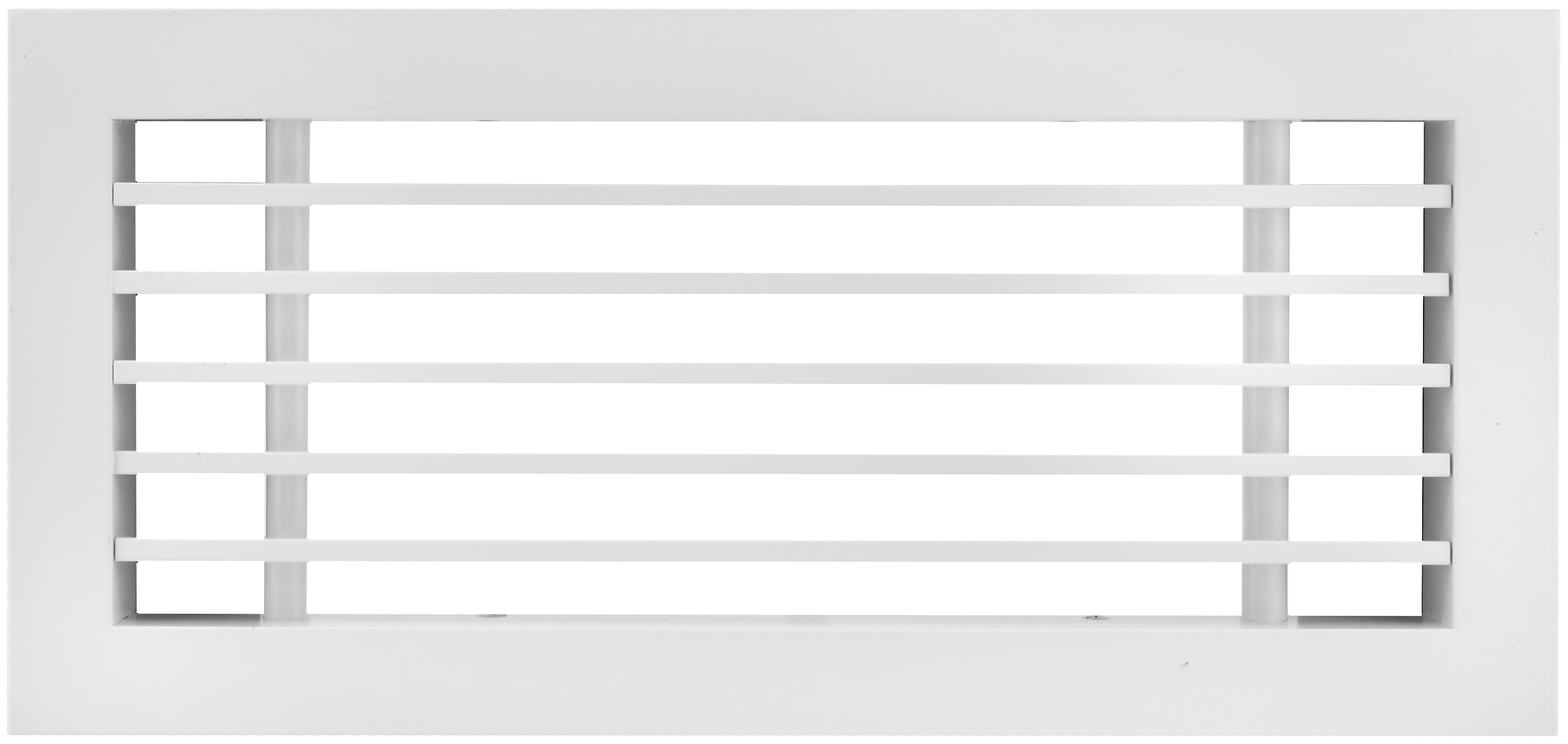 18x6" Linear Bar Grille - (0 Degree Deflection Vent Cover) – Linear Air ...