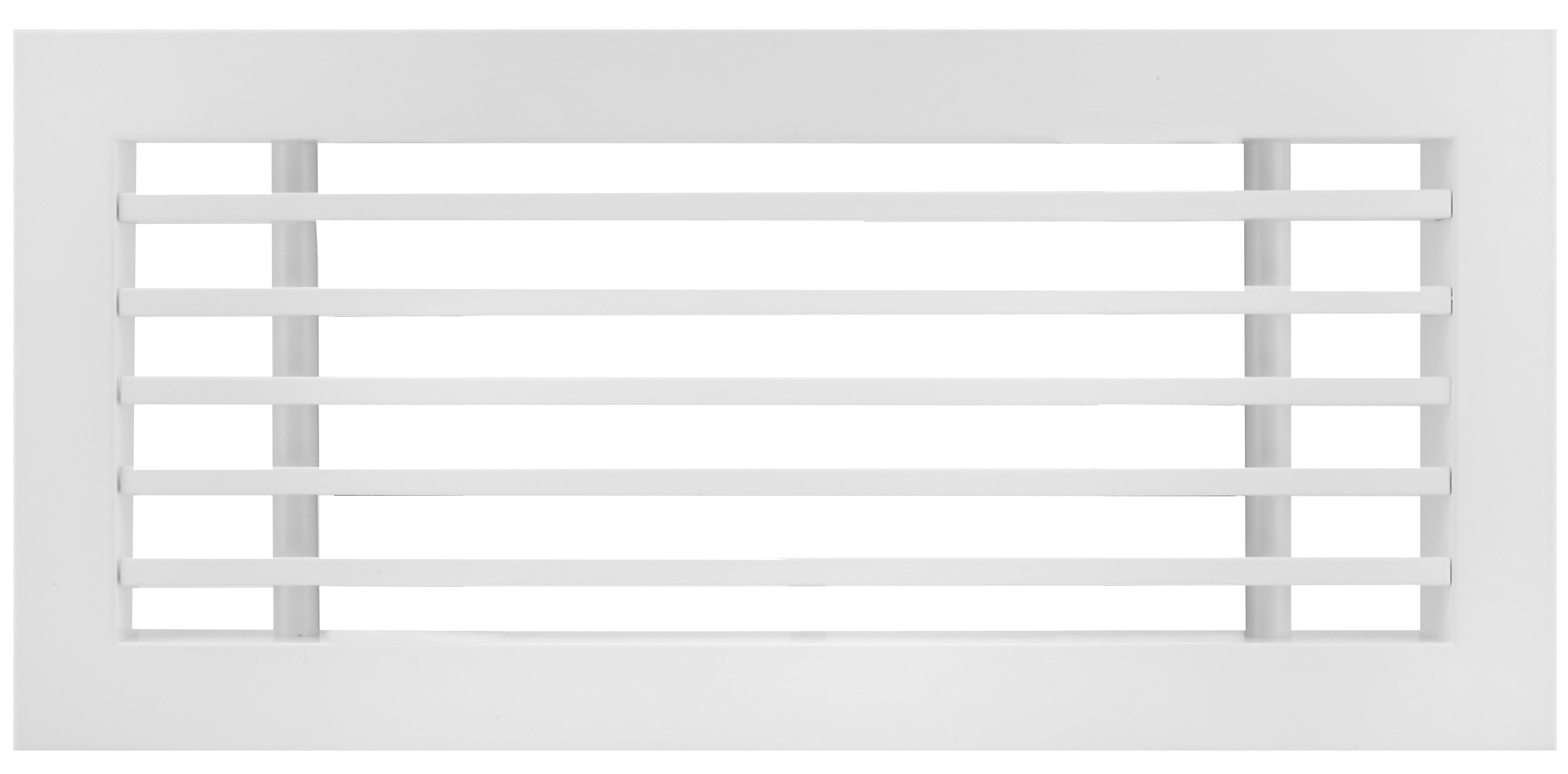 10x4" Linear Bar Grille - (15 Degrees Deflection Vent Cover) – Linear ...