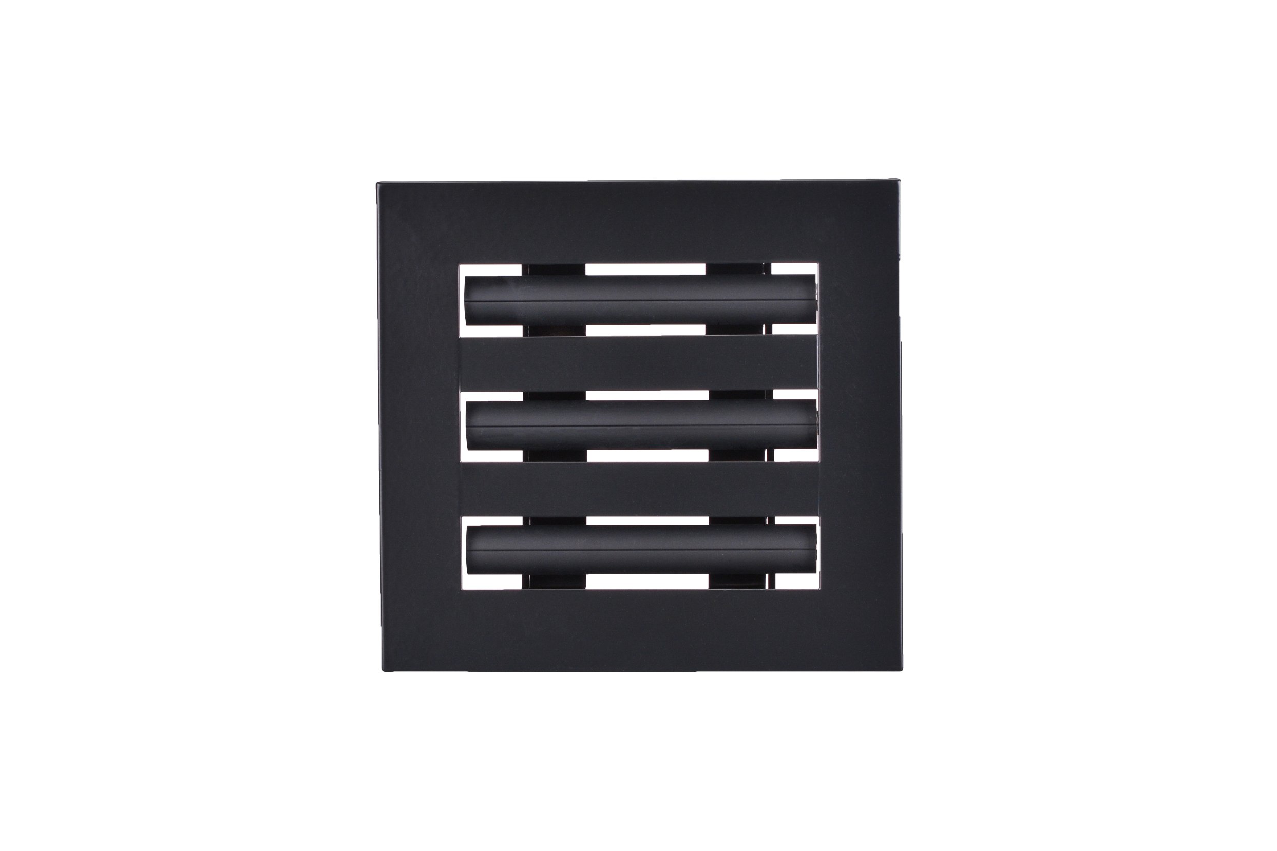 6x6" Linear Slot Diffuser - CASA Series Modern Vent Cover - Black ...